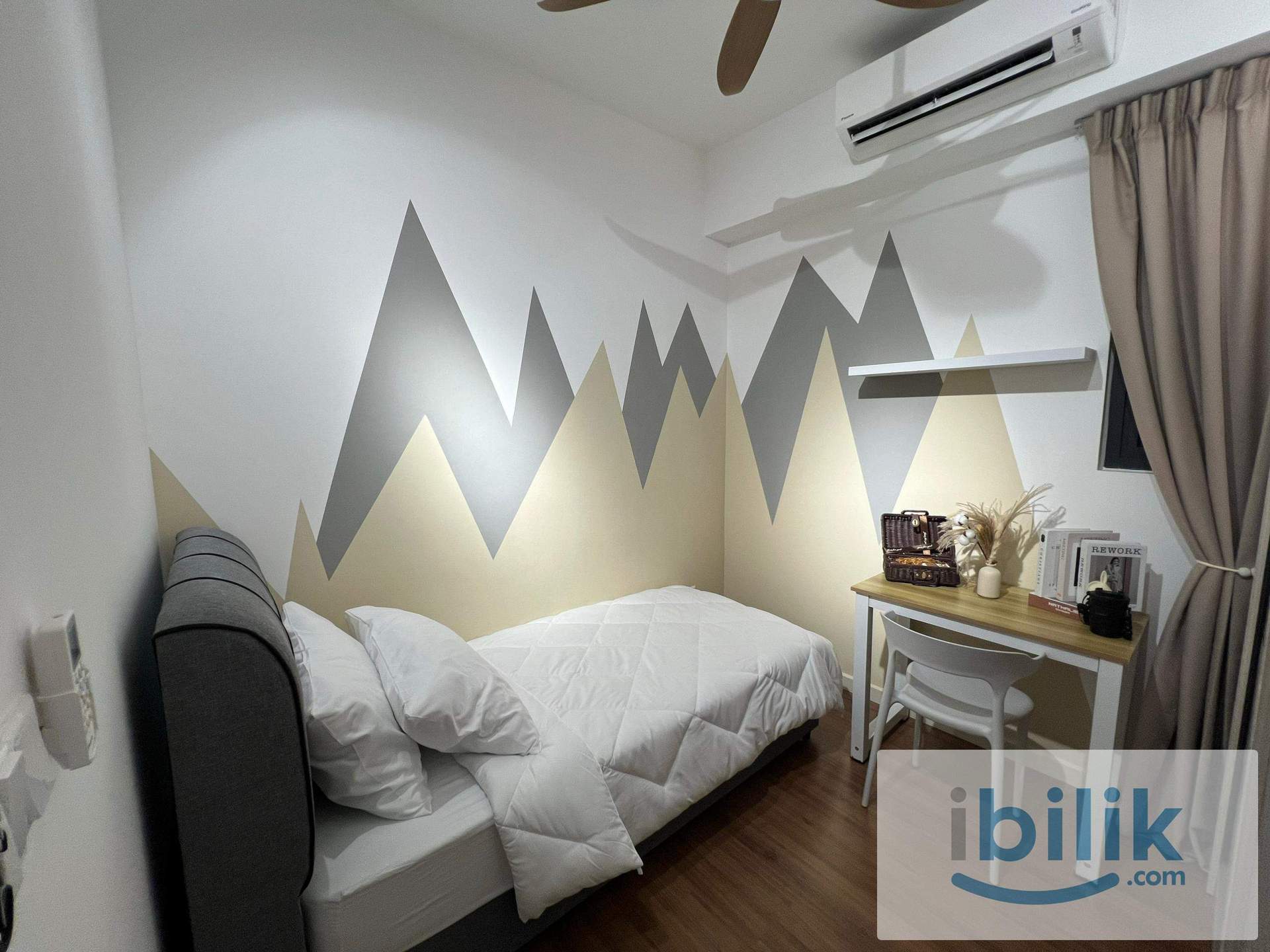 Small Room at SKYLINE | Ready to Move In Pudu, KL City Centre | iBilik